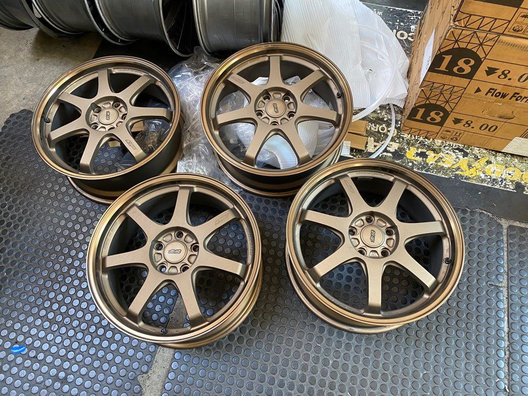 Mugen GP Forged Rims Volk Racing FD2R Honda CL7R DC5R FN2R Type R, Car ...