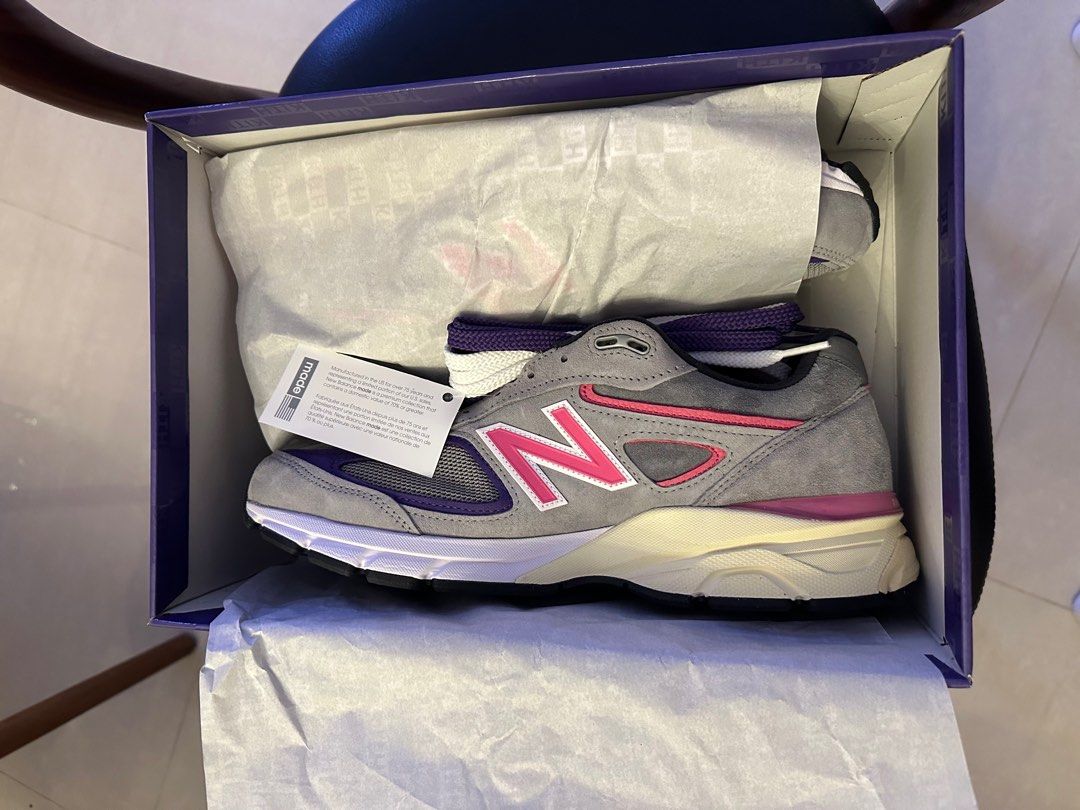 New balance kith 990 v4, 男裝, 鞋, 波鞋 - Carousell