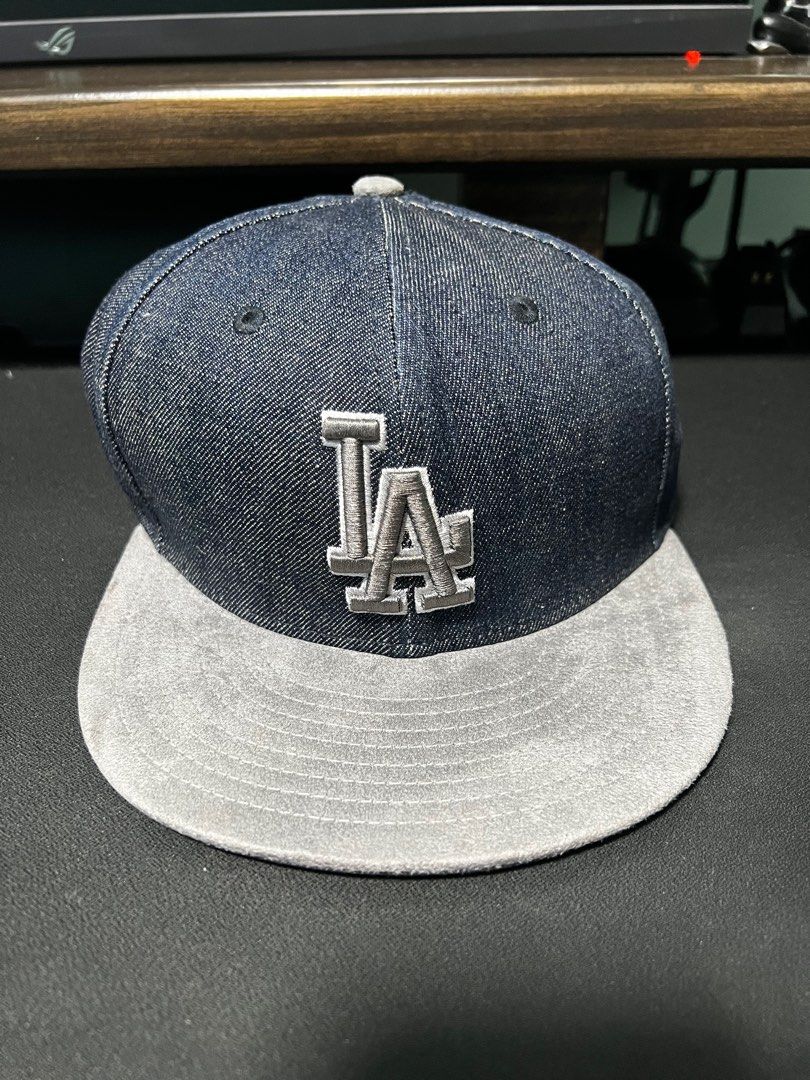 New Era Snapback Cap Denim, Men's Fashion, Watches & Accessories, Caps & Hats on Carousell