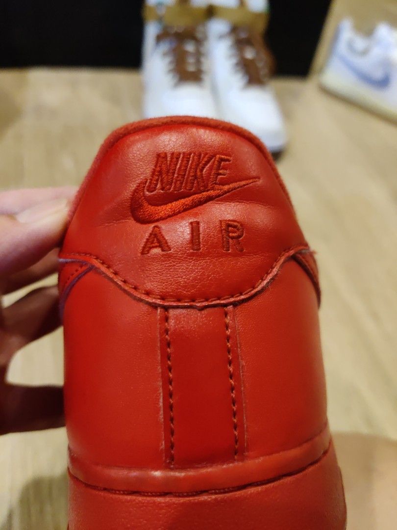 Nike Air Force 1 Triple Red, Men's Fashion, Footwear, Sneakers on Carousell