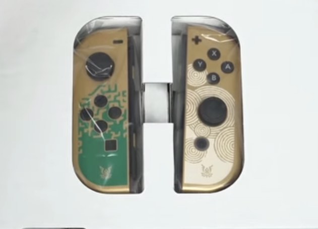 Nintendo Switch Zelda TOTK joycon New, Video Gaming, Gaming Accessories ...