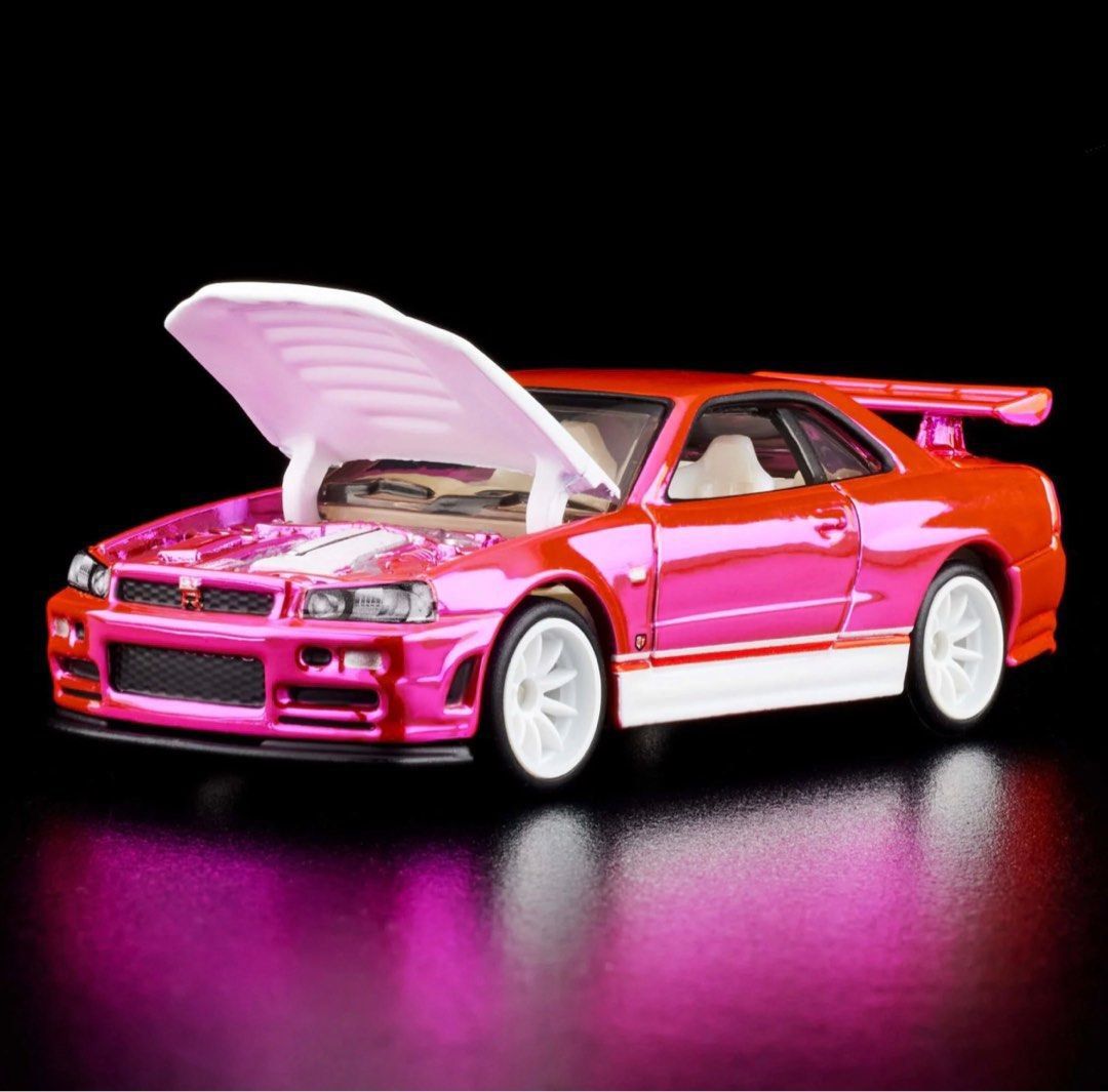 Nissan RLC Pink Editions Nissan Skyline GT-R Hotwheel, Hobbies & Toys ...