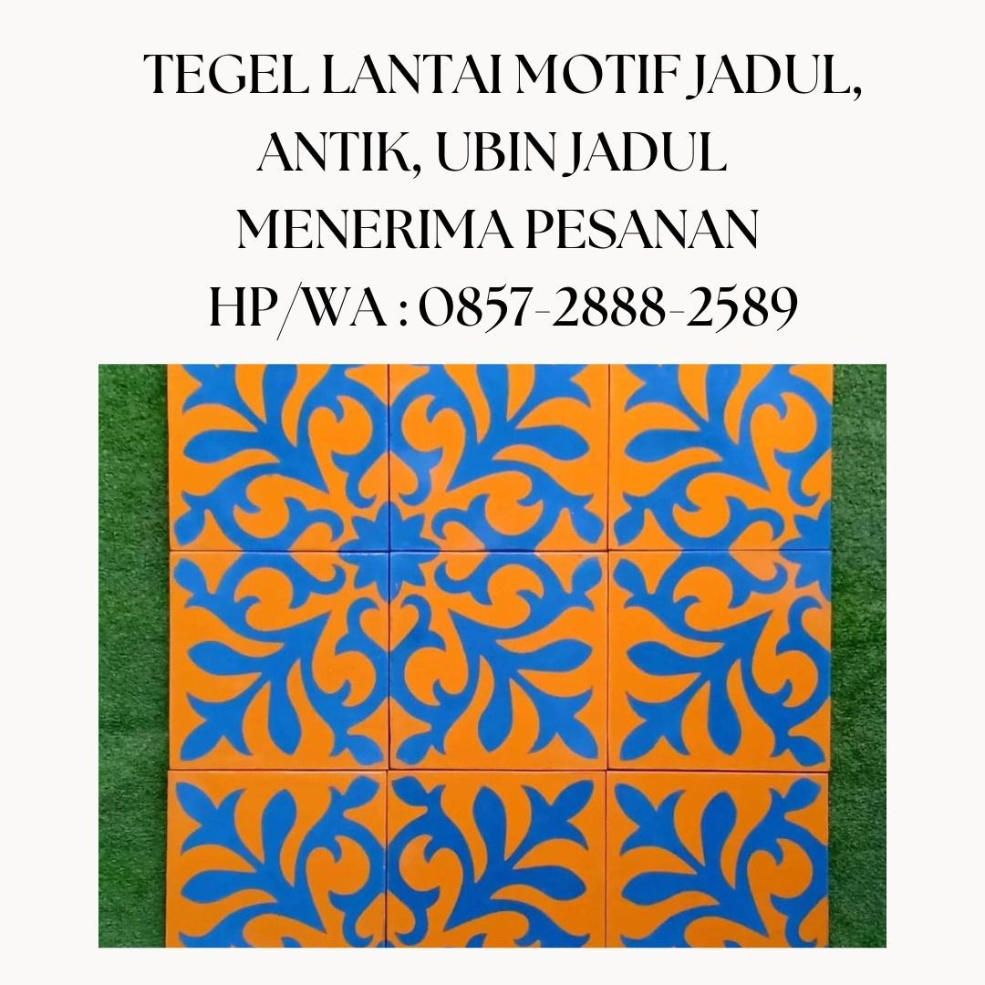 No HP/WA 0857-2888-2589 Jual Tegel Lantai Jadul Antik (TEGEL JADUL ...