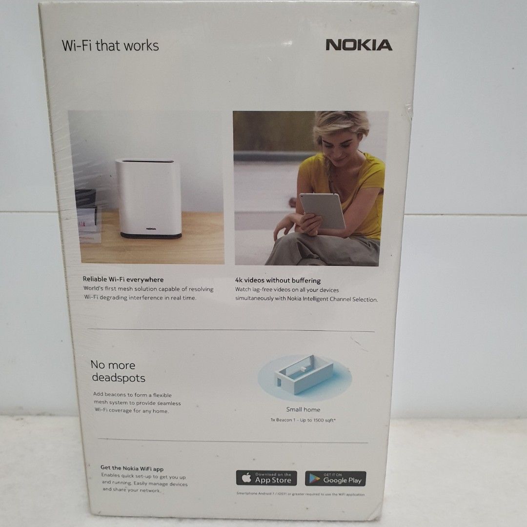 Nokia Beacon 1 Wi-Fi 5 Router, Computers & Tech, Parts & Accessories ...