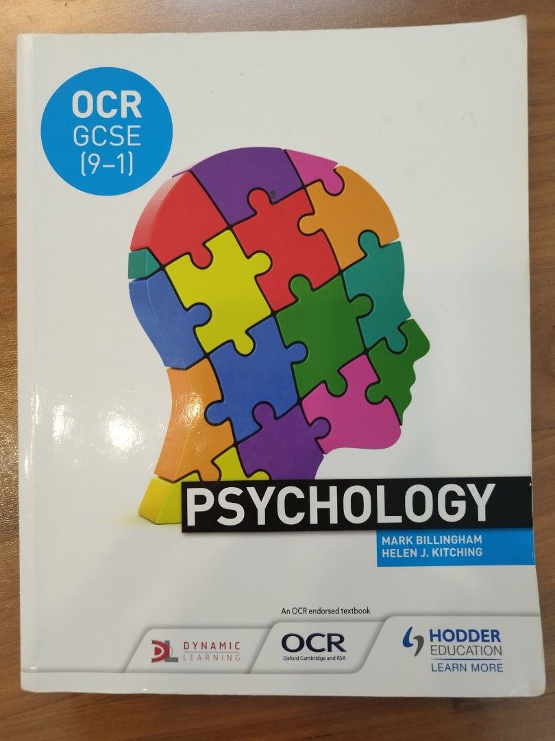 OCR GSCE (9-1) Psychology Textbook, 興趣及遊戲, 書本 & 文具, 教科書 - Carousell