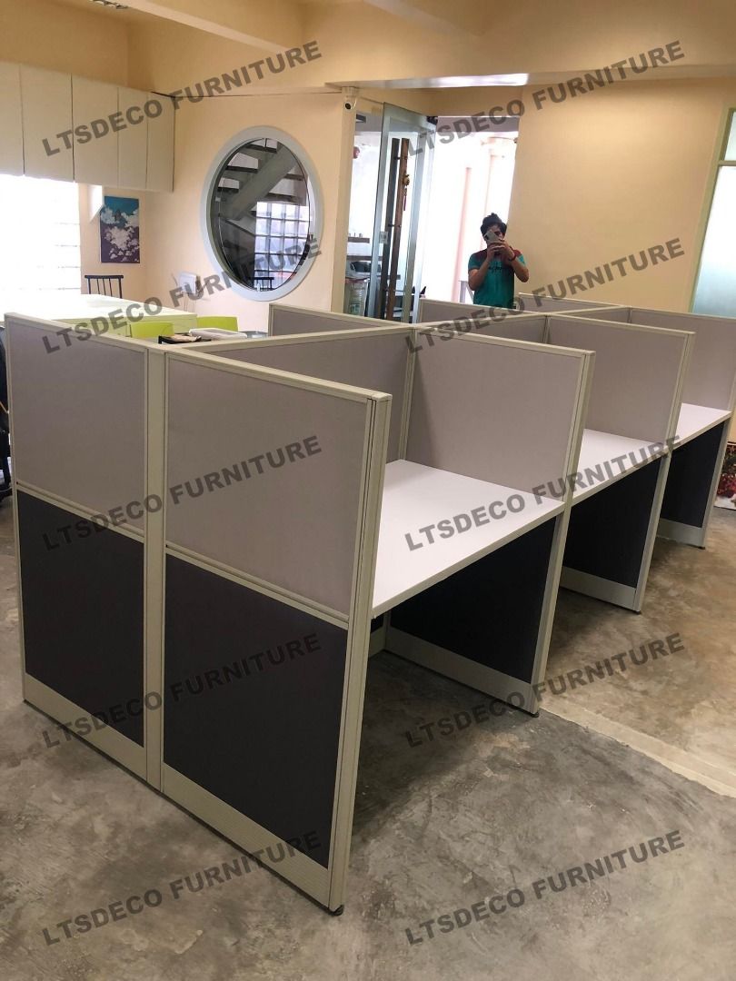 office partition new bpo cubicle full fabric cubicle furniture ...