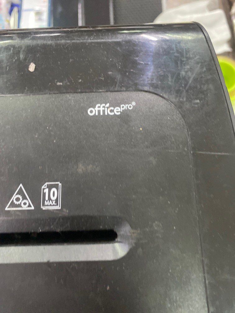 OfficePro Paper Shredder Heavy Duty, Furniture & Home Living, Office ...