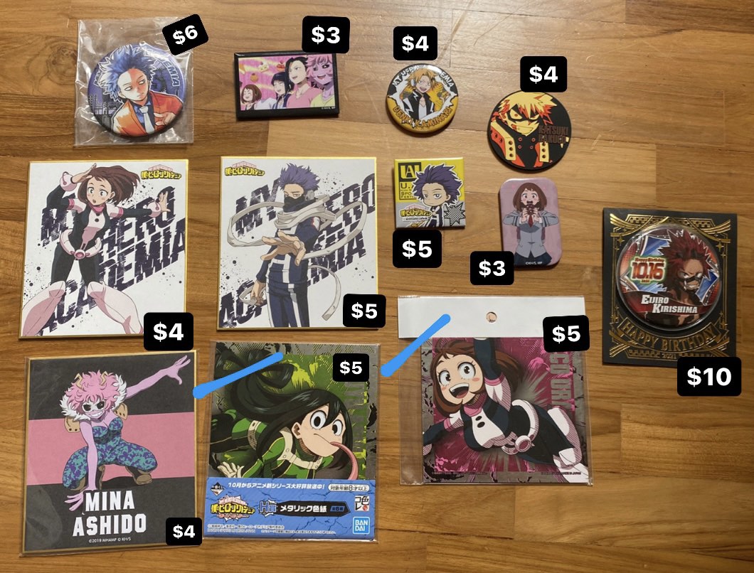 wts official MHA/ my hero academia/ clearance, Hobbies & Toys ...