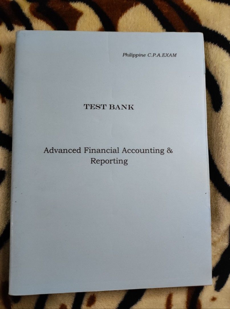 Original Accounting Reviewer Testbank, Hobbies & Toys, Books ...