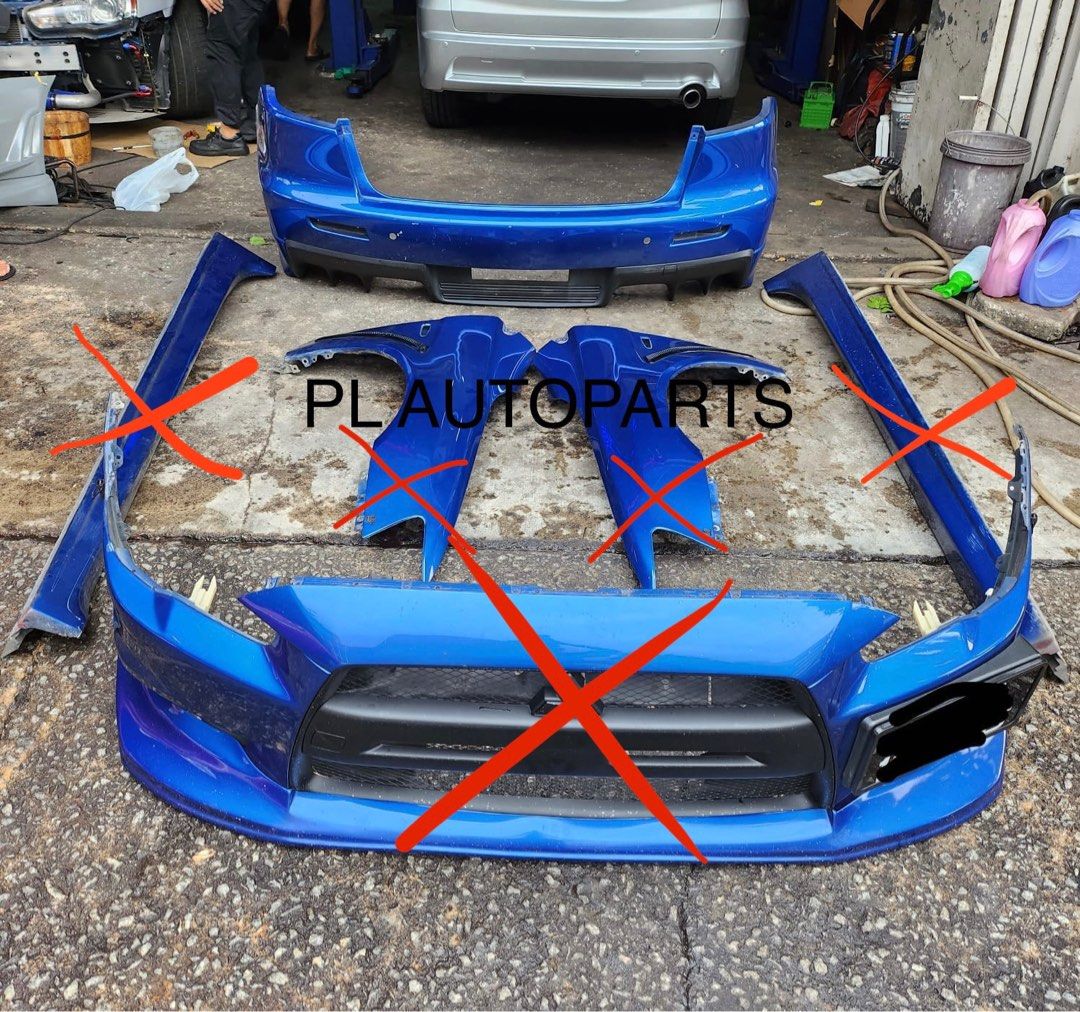 Original Evo 10 Rear Bumper With Diffuser, Car Accessories, Accessories ...