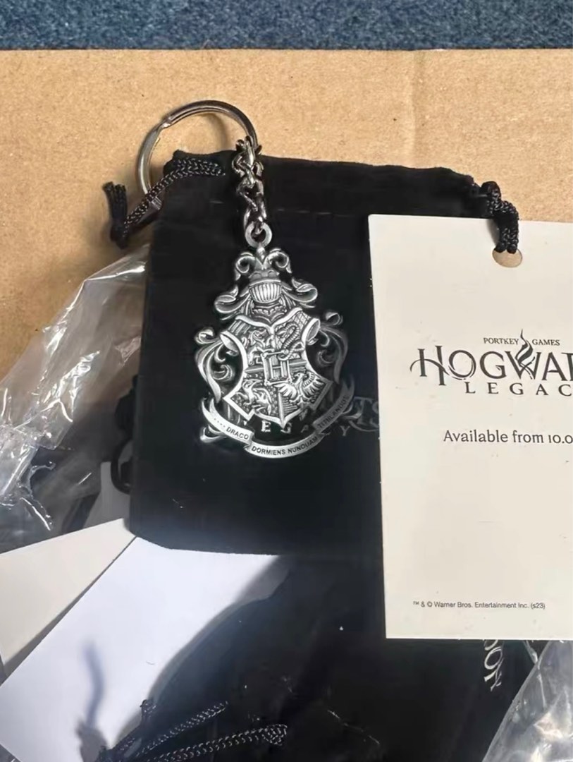 Original Hogwarts Harry Potter Keychain, Luxury, Accessories on Carousell
