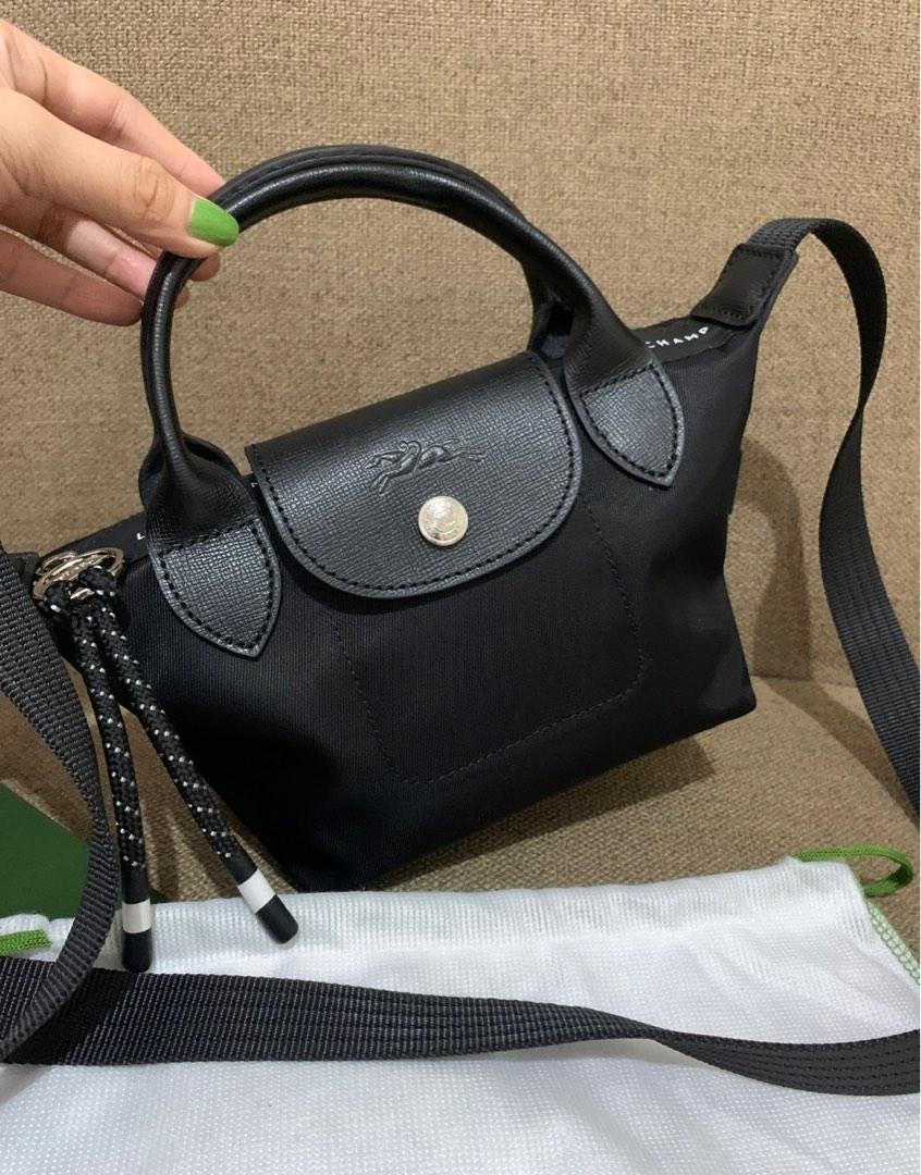 Original longchamp energy xs black, Luxury, Bags & Wallets on Carousell