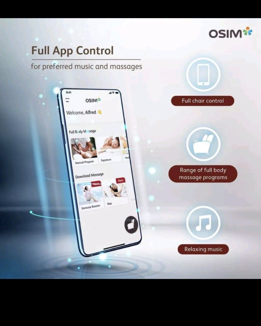 Osim uDiva 3 Massage Chair, Furniture & Home Living, Furniture, Other ...