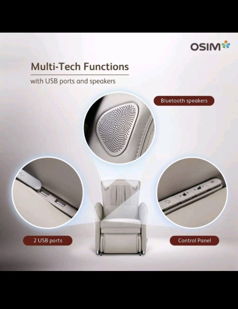 Osim uDiva 3 Massage Chair, Furniture & Home Living, Furniture, Other Home Furniture on Carousell