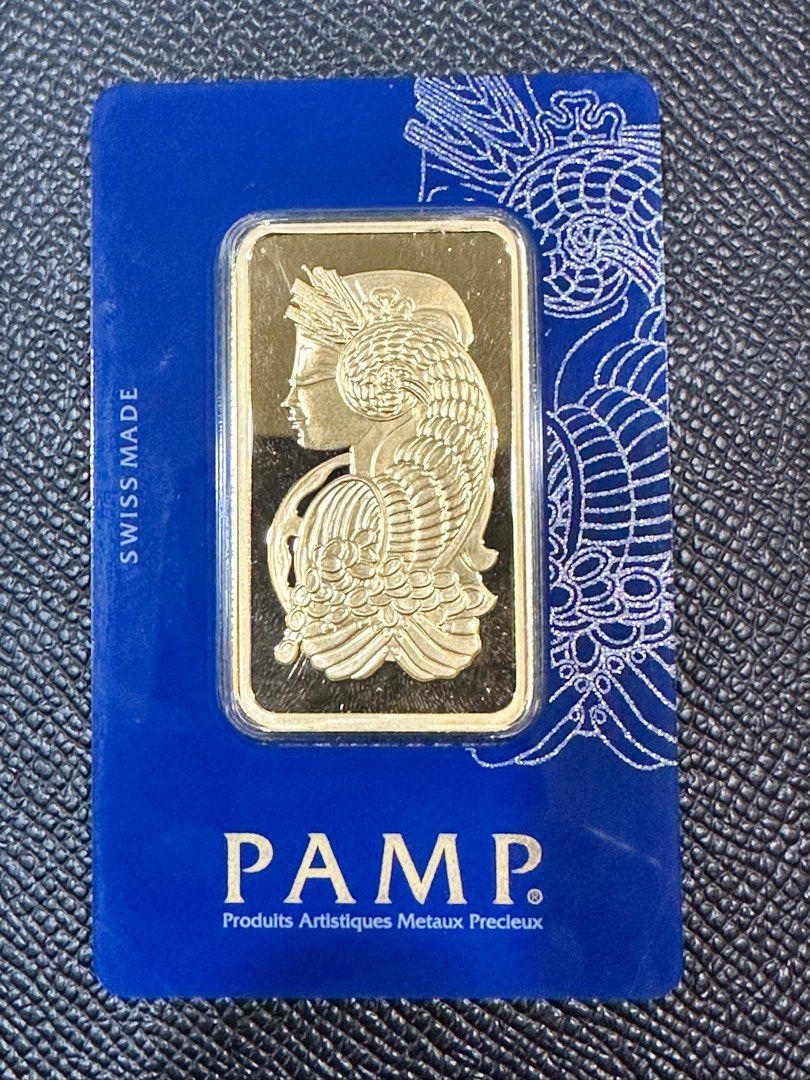 PAMP SUISSE gold bar 50 grams for sale on Carousell
