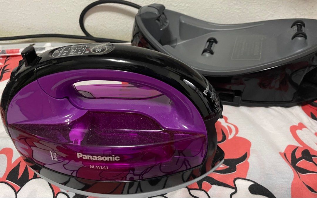 Panasonic NI-WL41 Cordless Steam Iron 1550 watts NI-WL41VSK(original ...