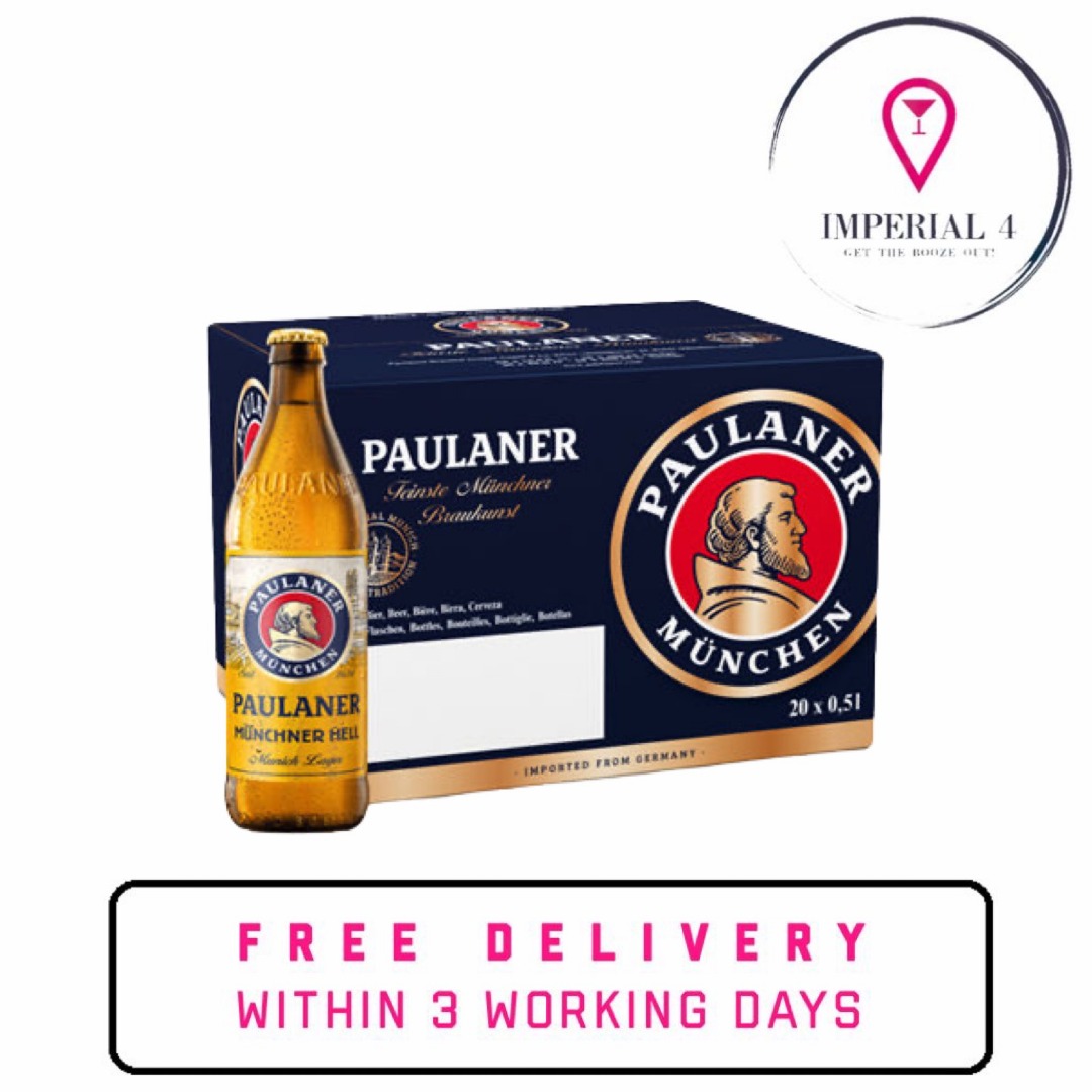 Paulaner Munchner Hell - 20X500ML (BBD: 08/2023), Food & Drinks ...