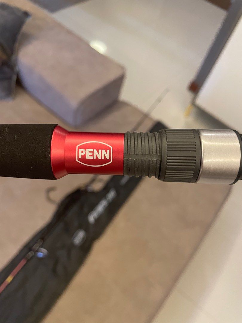 Penn Fierce jig rod 6.3" PE 1-3, Sports Equipment, Fishing on Carousell