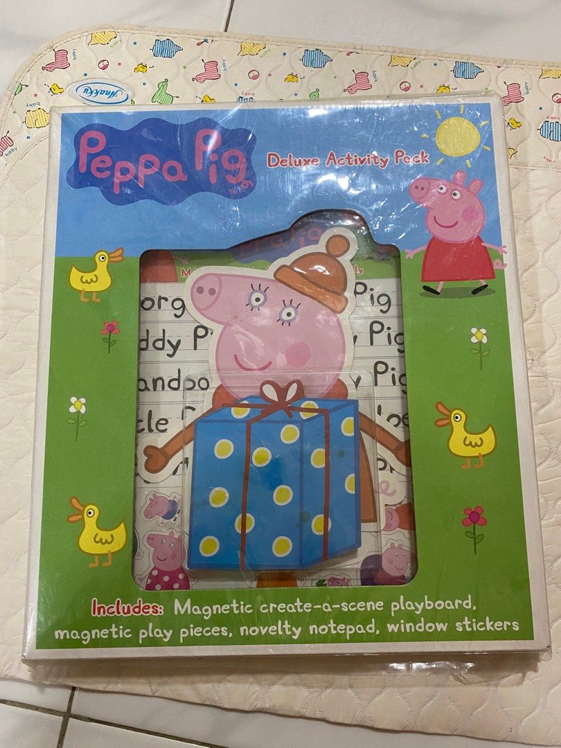 Peppa Pig - Deluxe Activity Pack, Hobbies & Toys, Toys & Games on Carousell