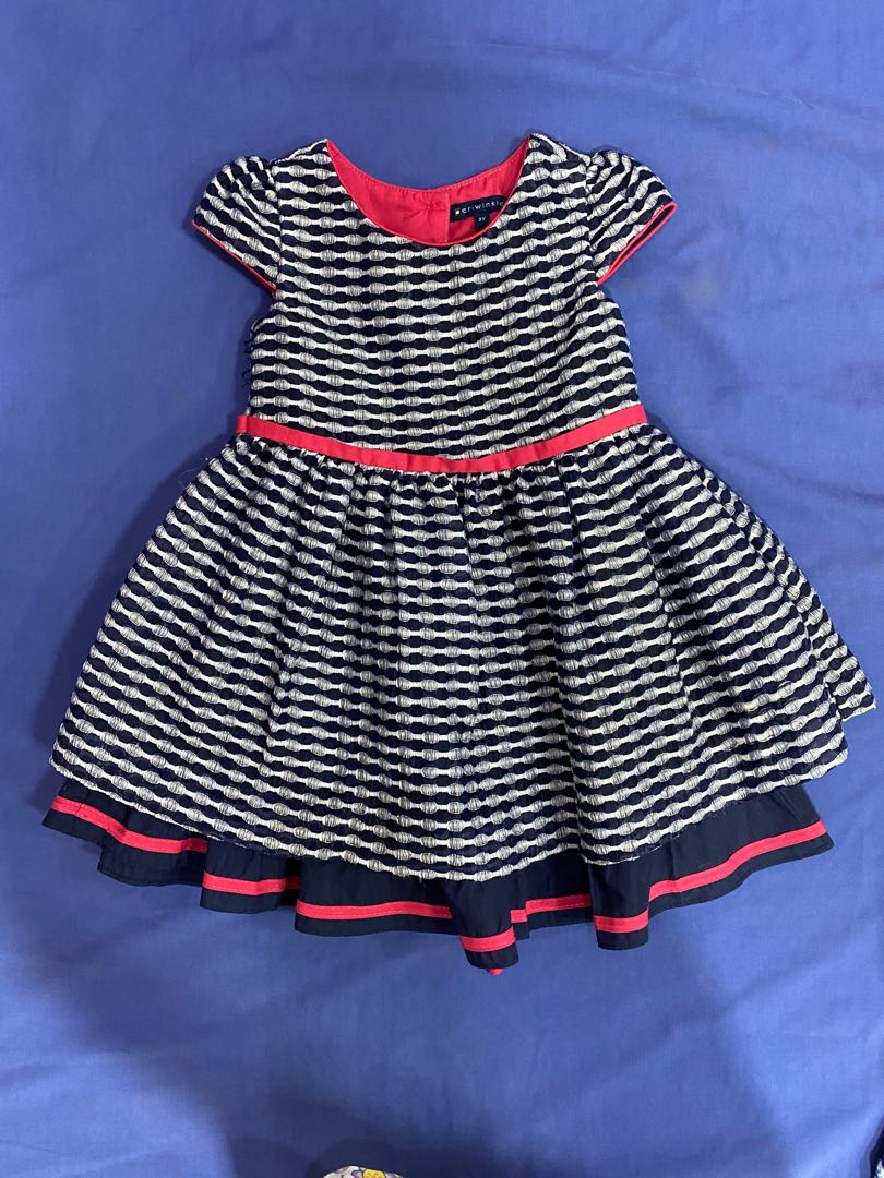Periwinkle dress, Babies & Kids, Babies & Kids Fashion on Carousell