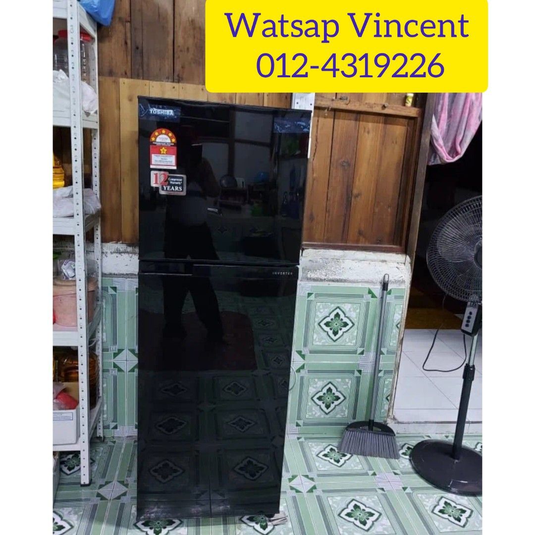 Peti Ais 2 Door 252L Toshiba Ansuran Kedai, TV & Home Appliances, Kitchen Appliances ...