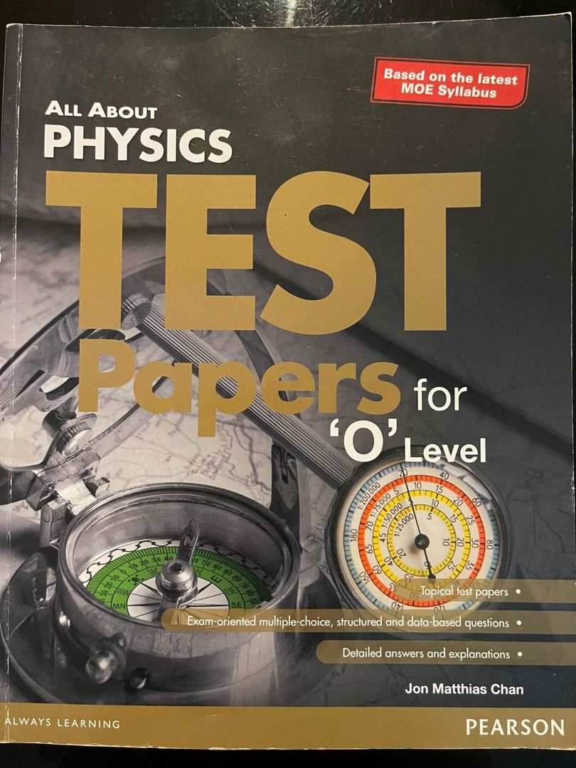 physics test papers for O-level, Hobbies & Toys, Books & Magazines ...