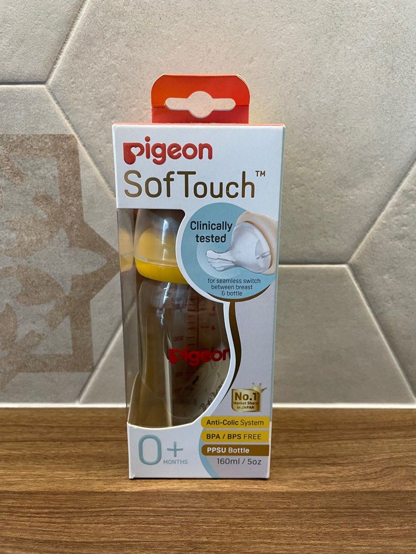 Pigeon Milk Bottle 160ml, Babies & Kids, Nursing & Feeding, Breastfeeding & Bottle Feeding on ...