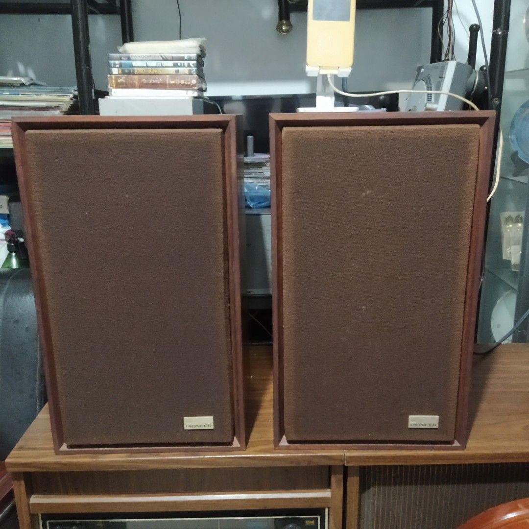 Pioneer CS-410 40w 8ohms 1973 model solid wood made Japan, Audio ...