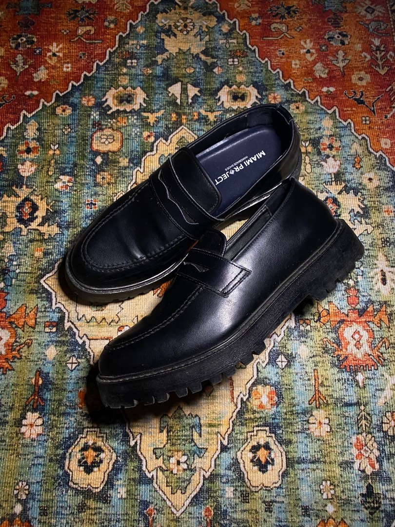 Platformed Penny Loafers, Men's Fashion, Footwear, Dress Shoes on Carousell