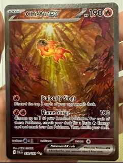 Pokémon paldea evolved chi-yu ex SAR card, Hobbies & Toys, Toys & Games ...