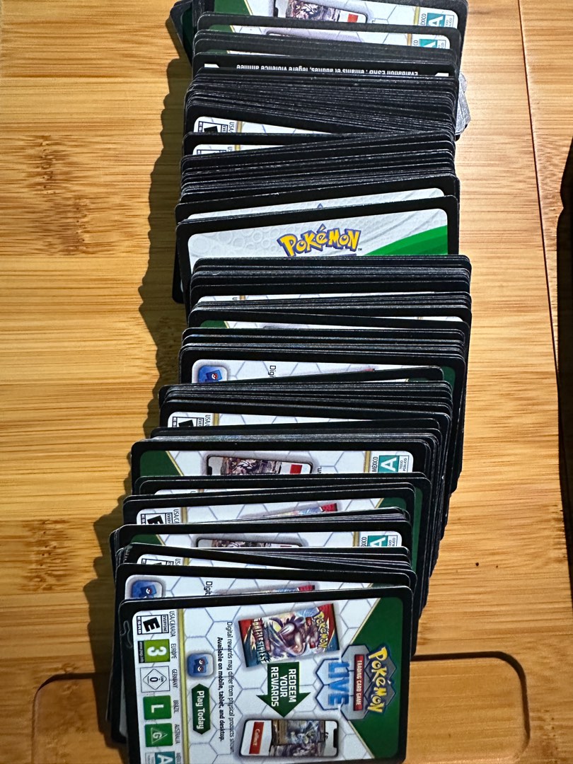 Pokémon TCG redeem codes, Hobbies & Toys, Toys & Games on Carousell