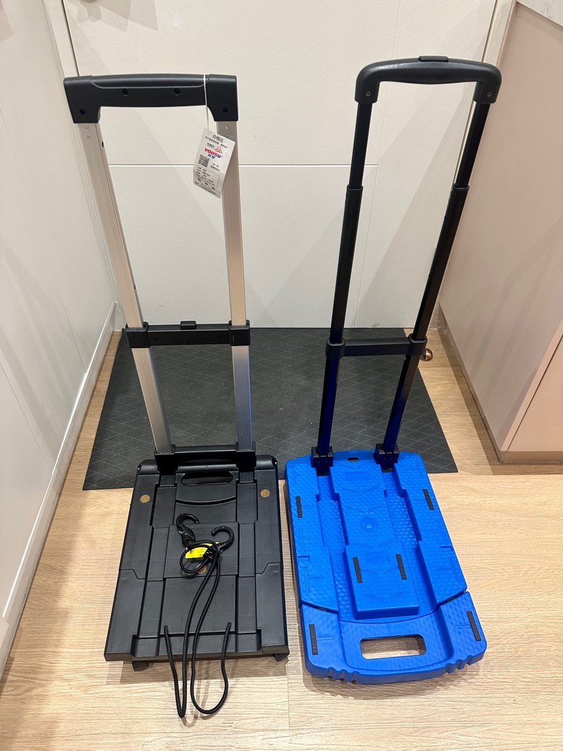 Portable push/pull compact hand truck trolley carts on Carousell