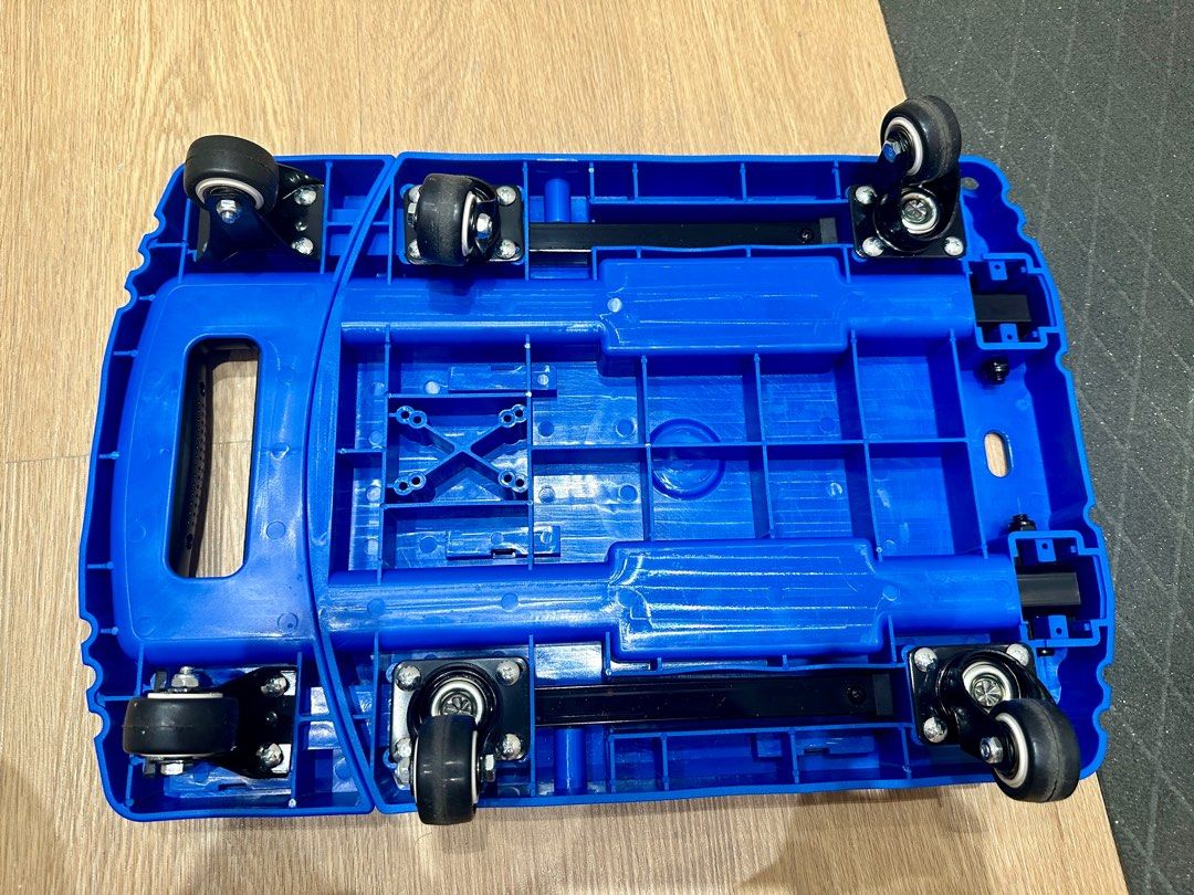 Portable push/pull compact hand truck trolley carts on Carousell