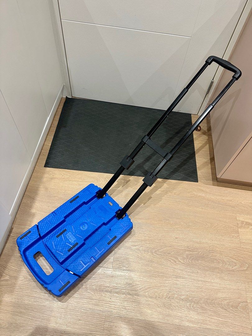Portable push/pull compact hand truck trolley carts on Carousell