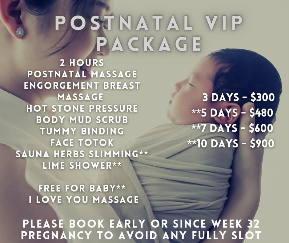 POSTNATAL MASSAGE VIP, Lifestyle Services, Beauty & Health Services on Carousell