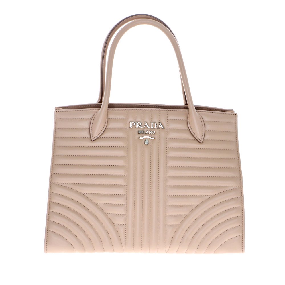 PRADA 1BA165 diagram leather handbag on Carousell