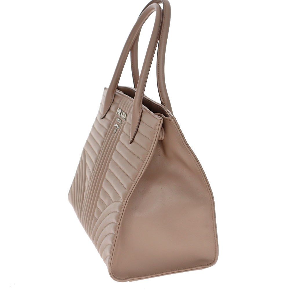 PRADA 1BA165 diagram leather handbag on Carousell