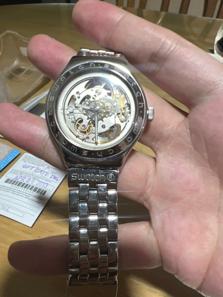 Preloved! Swatch Irony Automatic Body & Soul YAS100G Silver, Women's ...