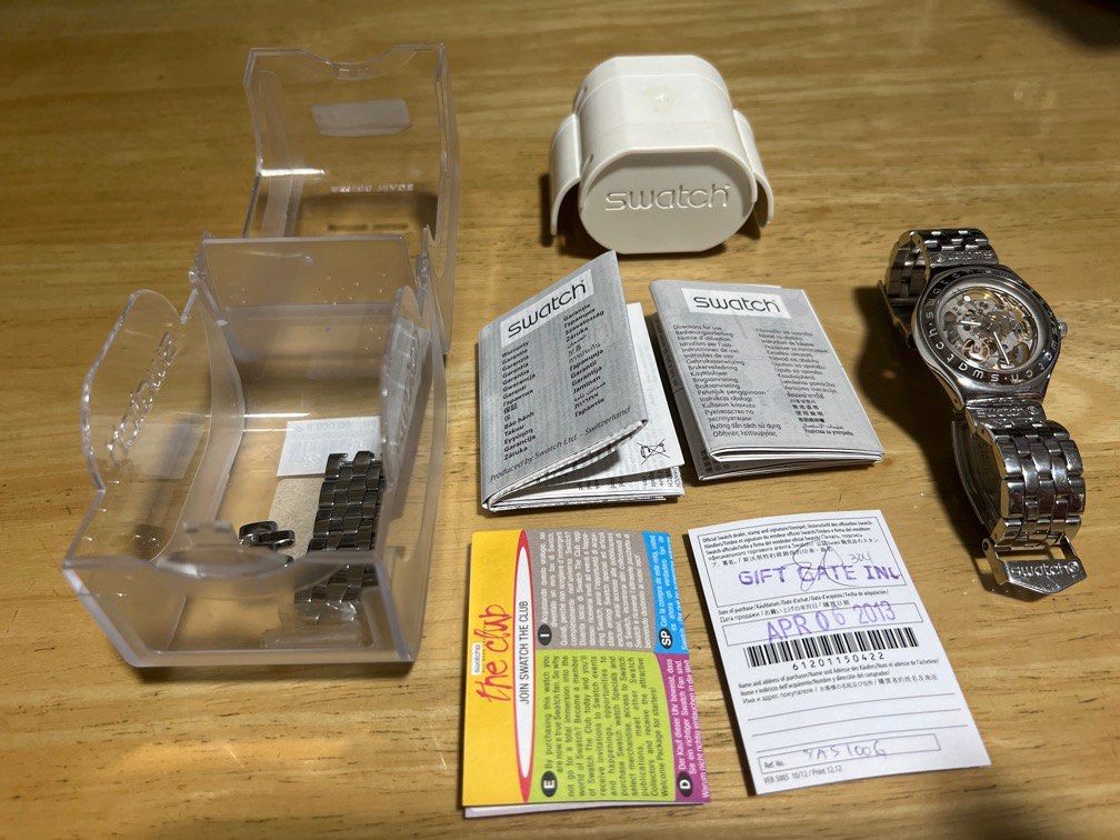 Preloved! Swatch Irony Automatic Body & Soul YAS100G Silver, Women's ...
