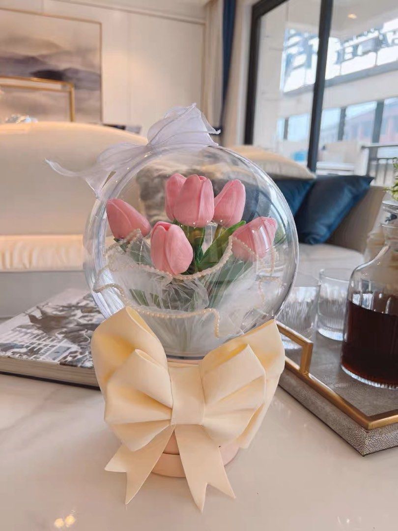 Preserved flowers tulip, Hobbies & Toys, Stationery & Craft, Flowers ...