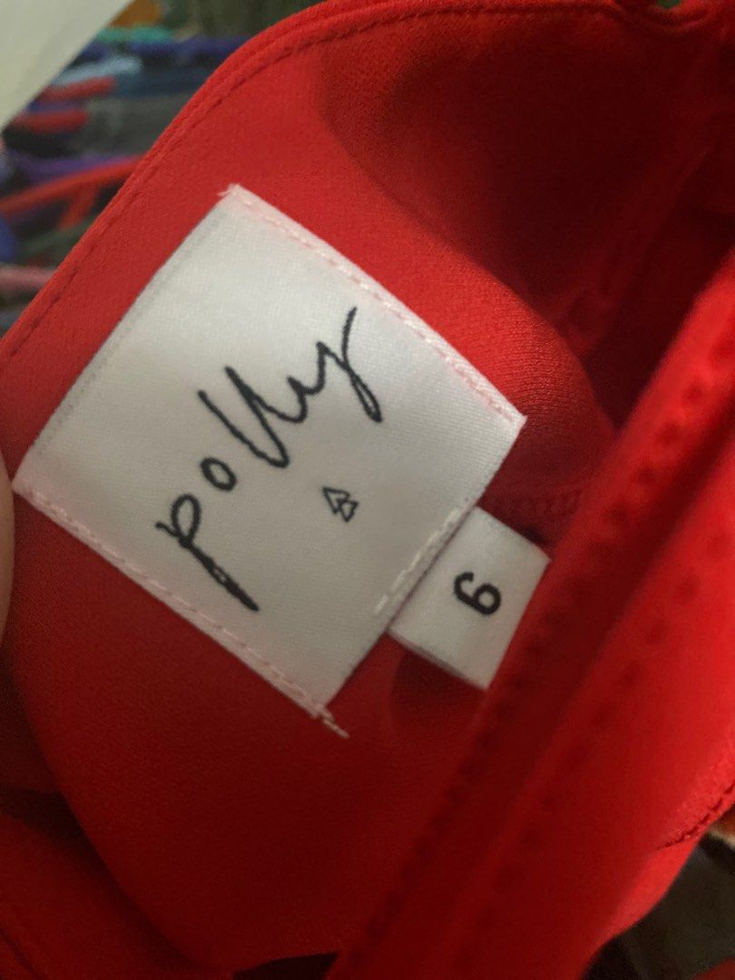 princess polly red mini dress y2k preppy, Women's Fashion, Dresses ...