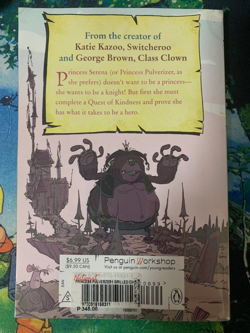 Princess Pulverizer book # 1: Grilled Cheese and Dragons on Carousell