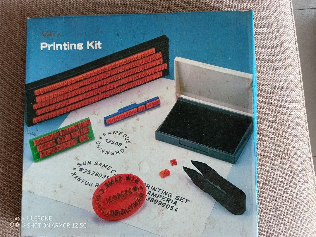 Printing kit, Hobbies & Toys, Stationery & Craft, Art & Prints on Carousell