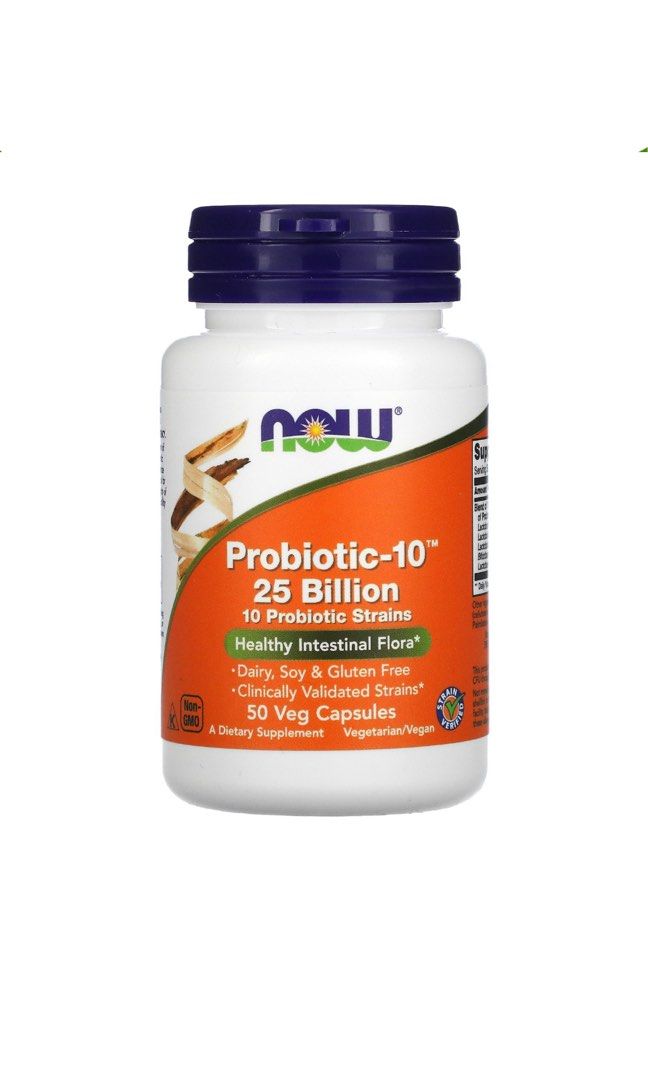Probiotics 25 Billion 50 Veg Caps Probiotic 10 Strains Health