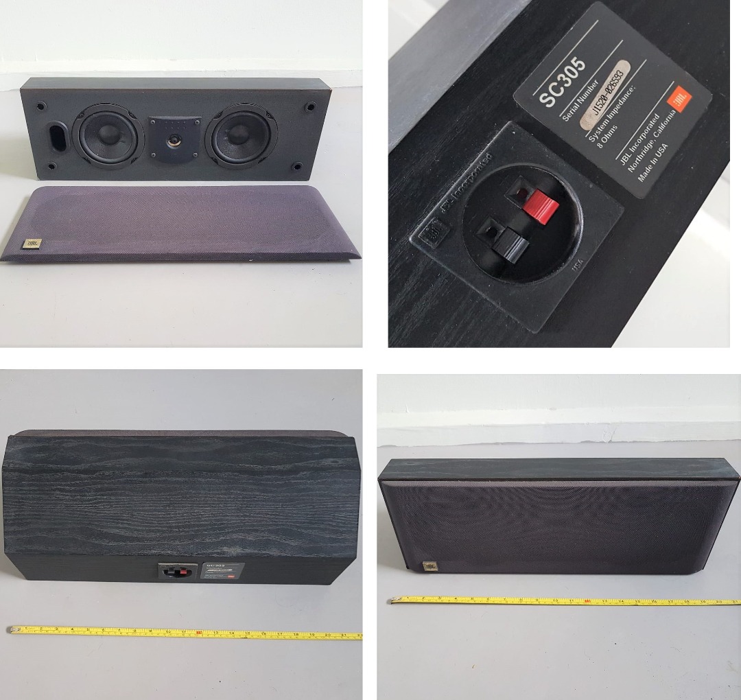 Professional JBL Speaker System, Model SC305, Made in USA, 100 Watts, 2 ...