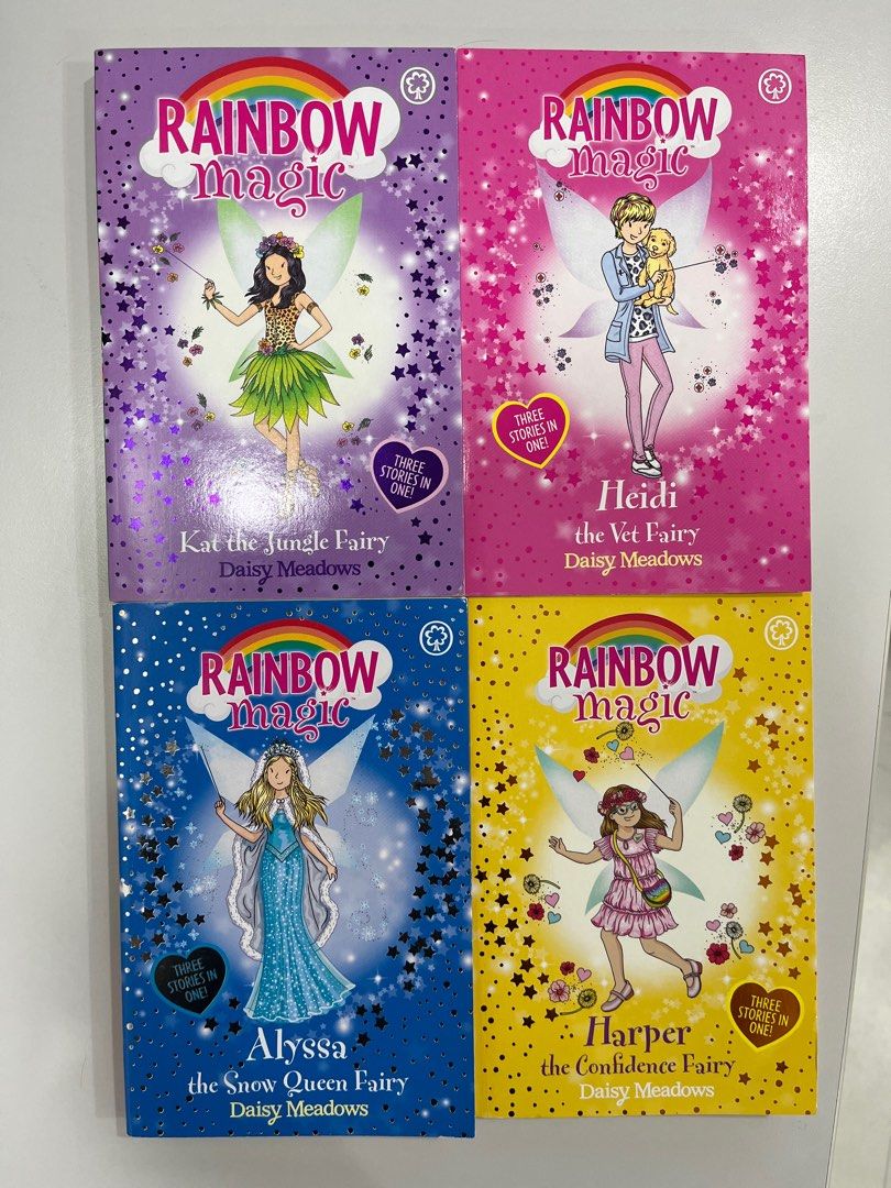 Rainbow Magic 3-in-1 Books, Hobbies & Toys, Books & Magazines, Children ...
