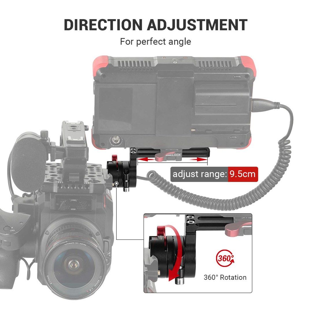 Rare Small Rig Monitor EVF holder quick adjustment, Photography ...