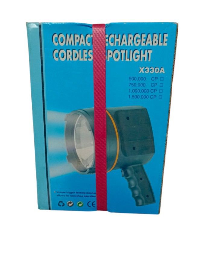 Rechargeable Cordless Spotlight, Sports Equipment, Hiking & Camping on ...