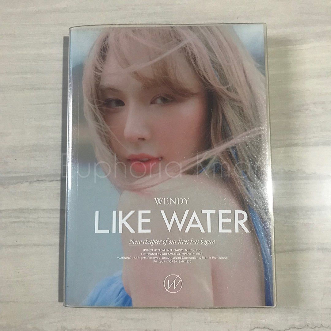 Red Velvet Wendy Like Water Album on Carousell