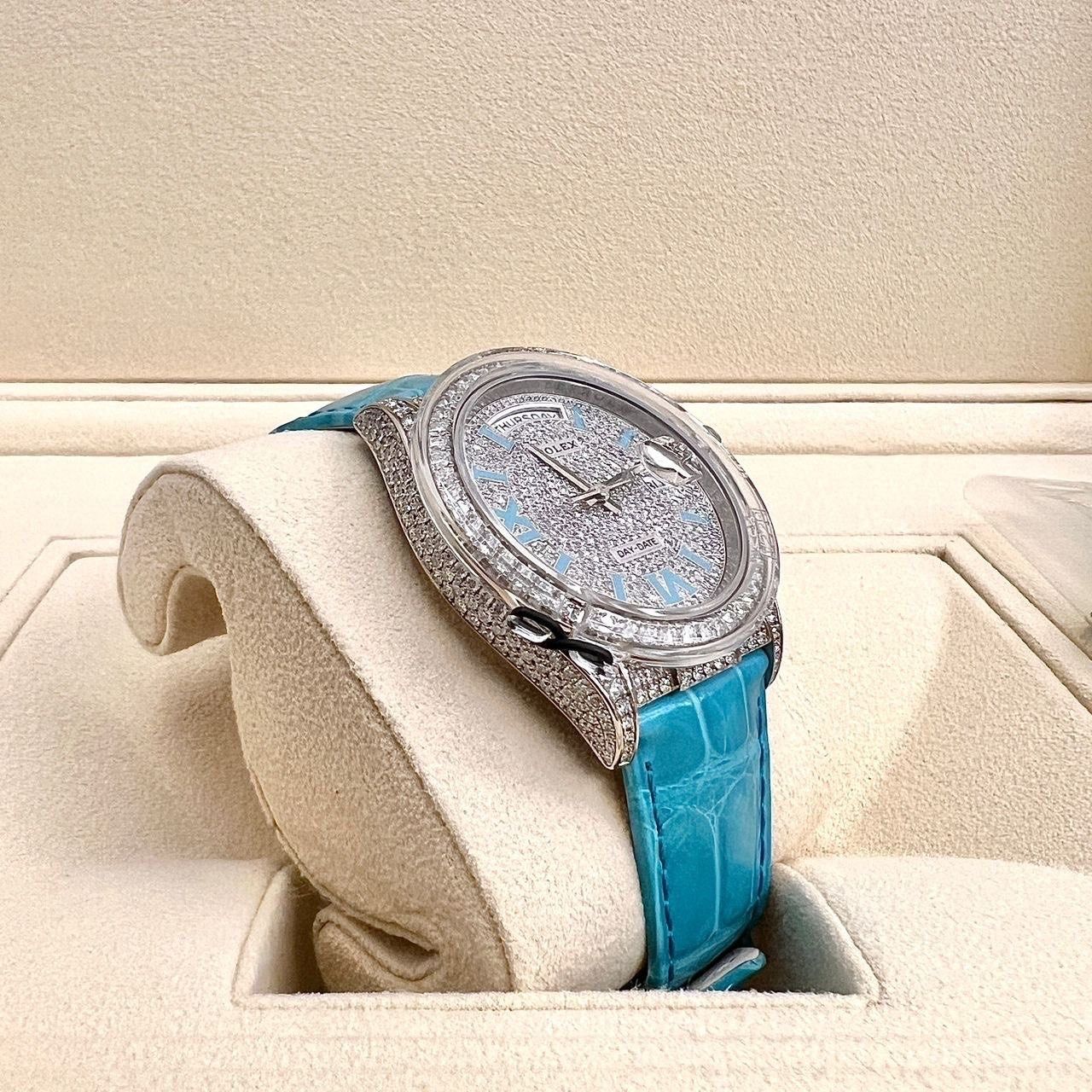 Rolex Day-Date 36mm 128159RBR, Luxury, Watches on Carousell